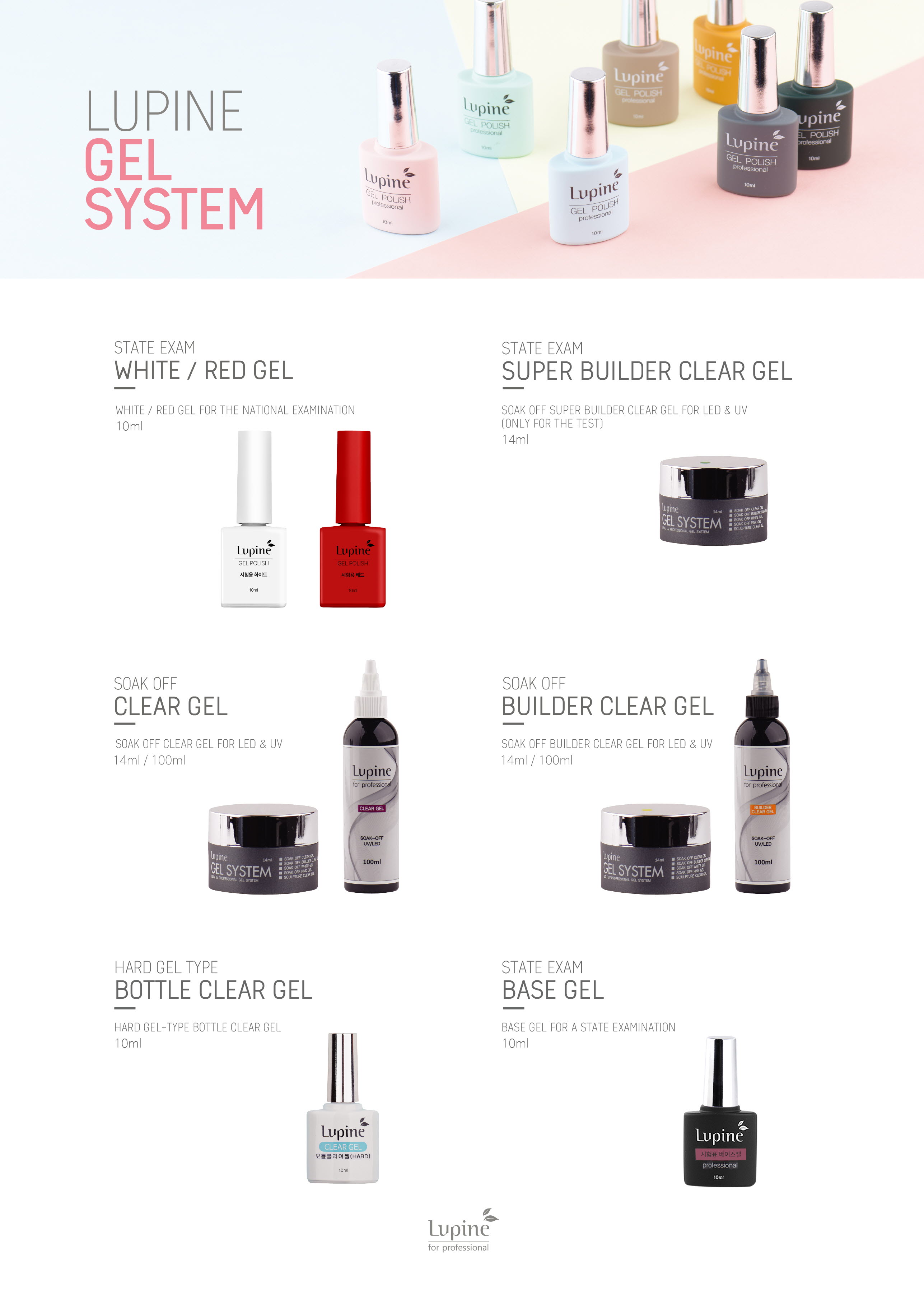 Lupine STATE EXAM BASE GEL