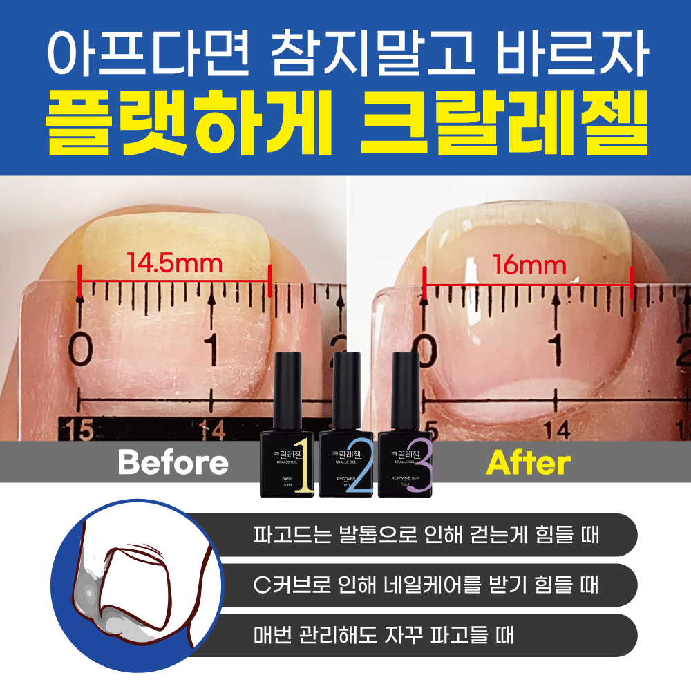 Kralle gel kit (6ml)